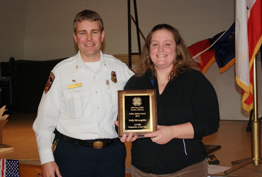 Congratulations To CALFIRE Communications Operator Holly McLaughlin ...