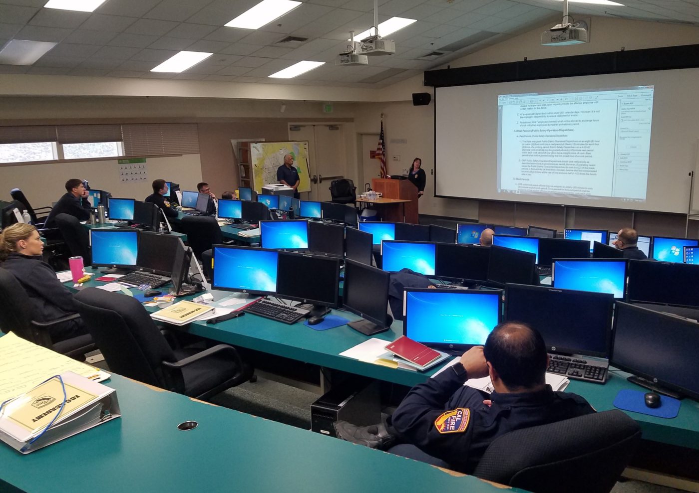 CSLEA & FMESA Welcome New Members at CALFIRE Academy - California ...