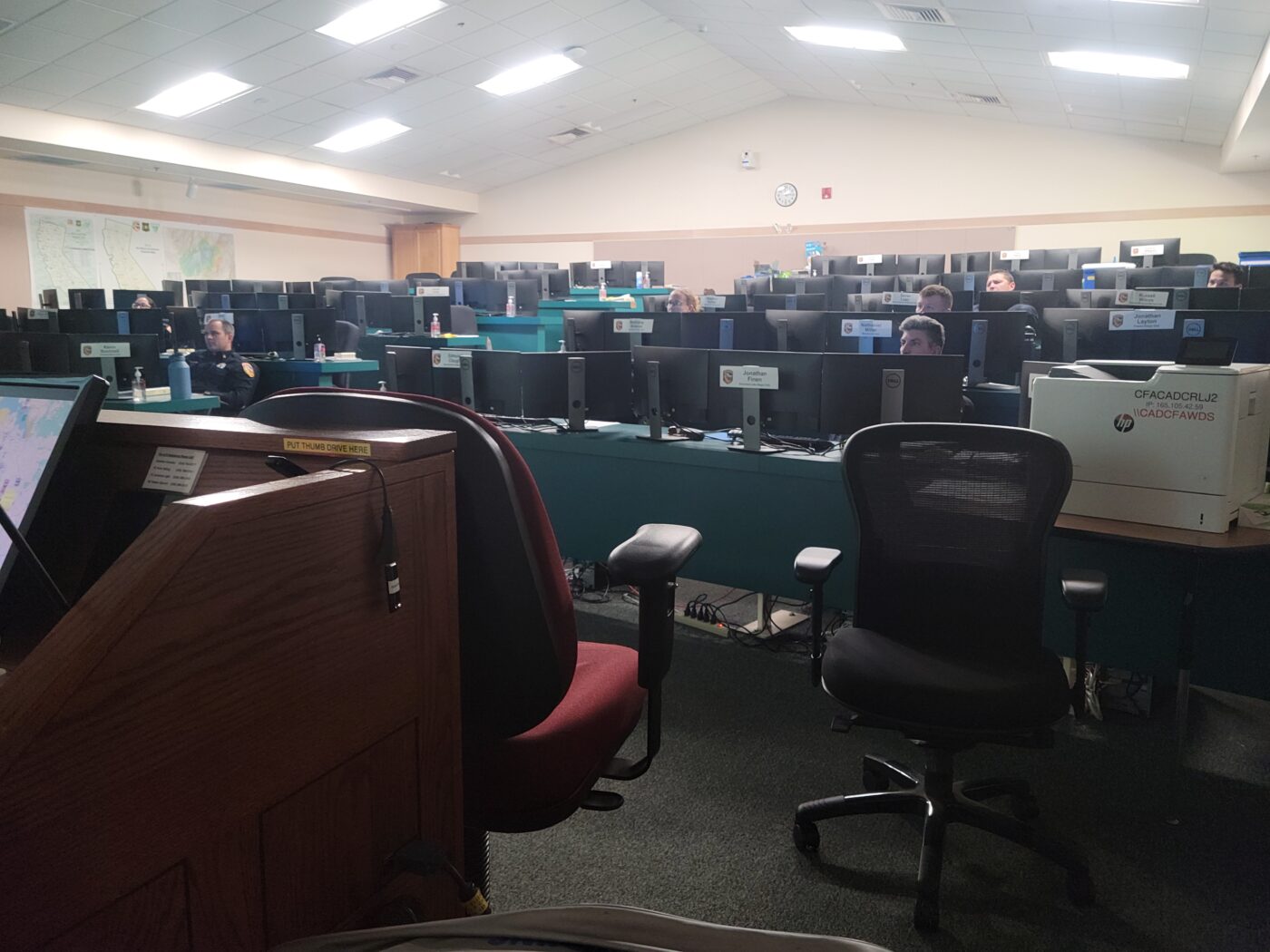 FMESA Meets with New CALFIRE Communications Operators Training in Ione ...